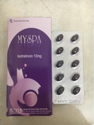 Isotretinoin 10 mg effective acne treatment – 01 box = 30 tablets ...