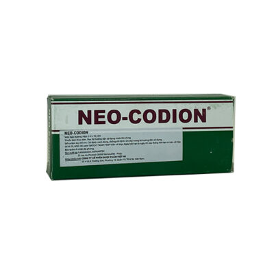 Medicines to treat cough and expectorant Neo-Codion (02 boxes = 40 ...